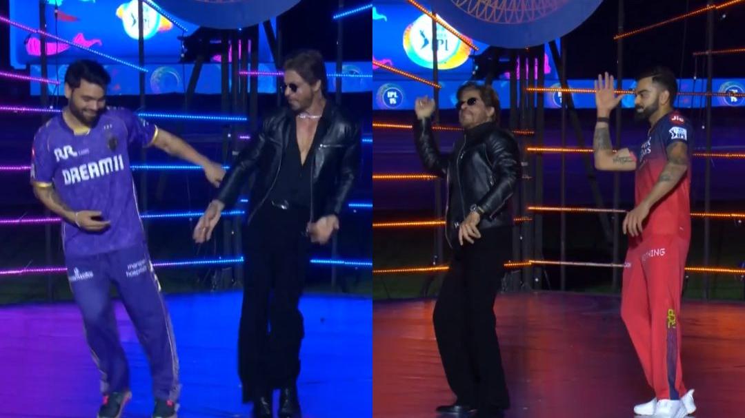 Shah Rukh Khan’s dance with Virat Kohli & Rinku Singh goes viral at IPL ...