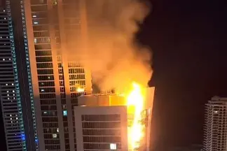 Fire erupts at Australia’s Hilton hotel; many evacuated | Video ...