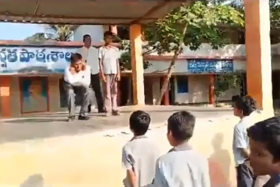 Students indisciplined, not studying: Andhra school headmaster punishes ...