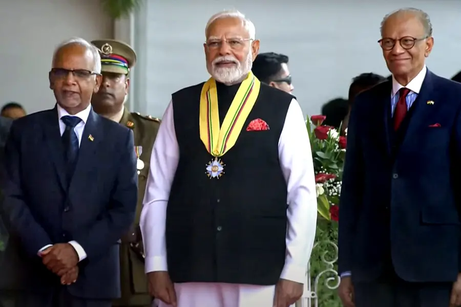 PM Modi honoured with Mauritius’ highest civilian award | WATCH