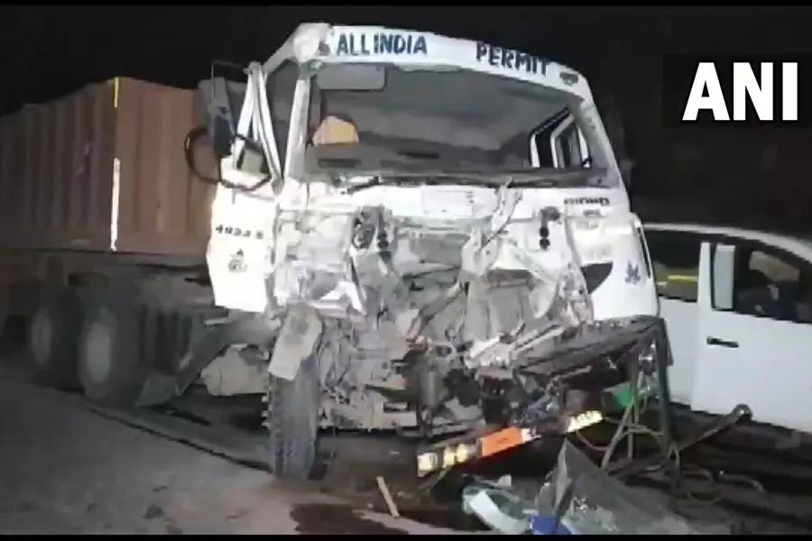 14 killed, more than 35 injured as bus collides with stationary truck ...