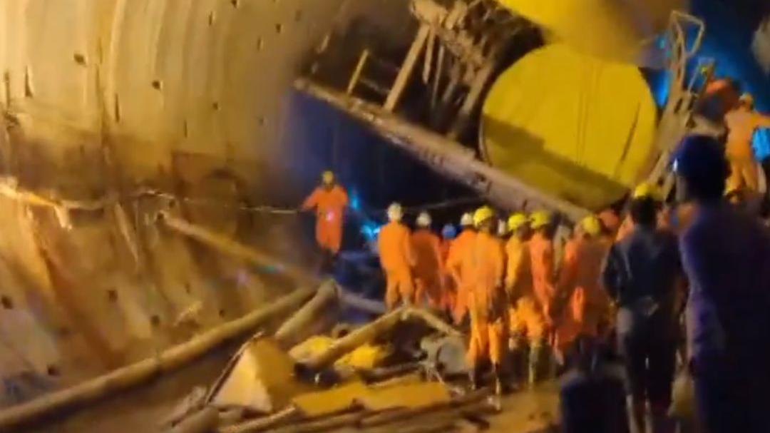 Telangana tunnel collapse: South Central Railway joins rescue; heavy ...