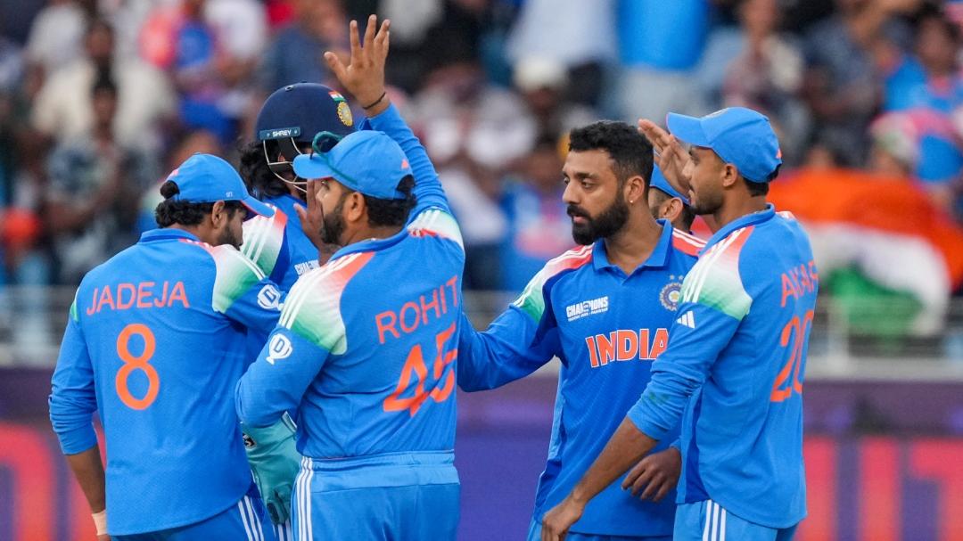 Champions Trophy: Varun Chakravarthy's heroics help India beat New ...