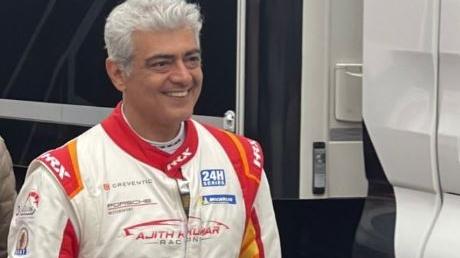 Ajith Kumar in another racing crash – How did he escape unharmed? | WATCH