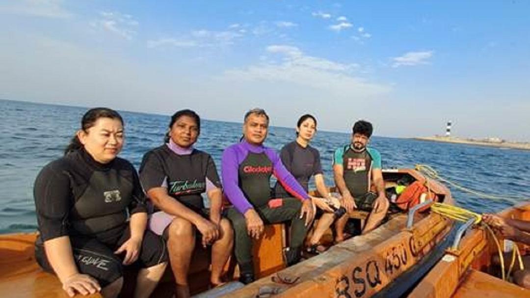 Women archaeologists make history in ASI’s Dwarka underwater survey