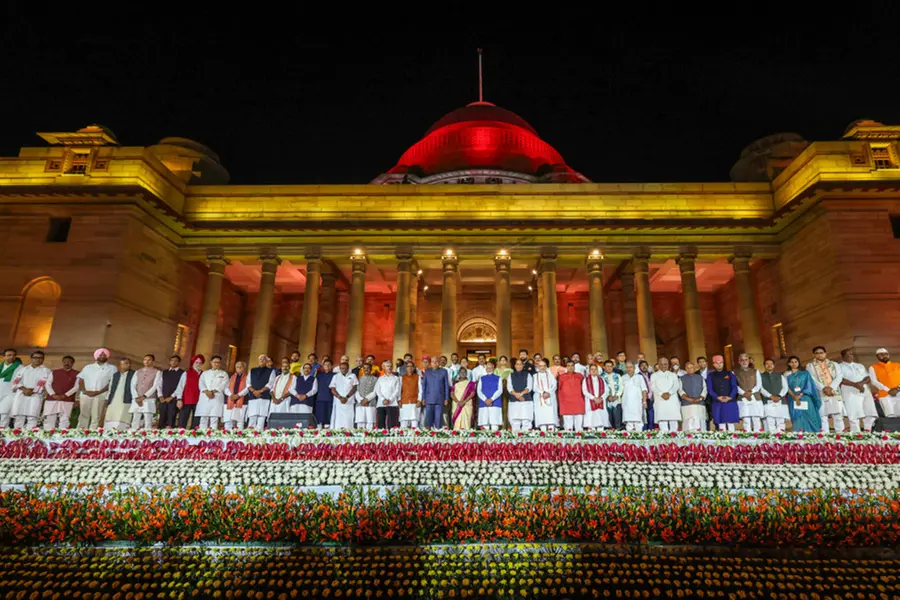 30 cabinet ministers, 36 MoS, 5 MoS (independent charge) in Modi ...