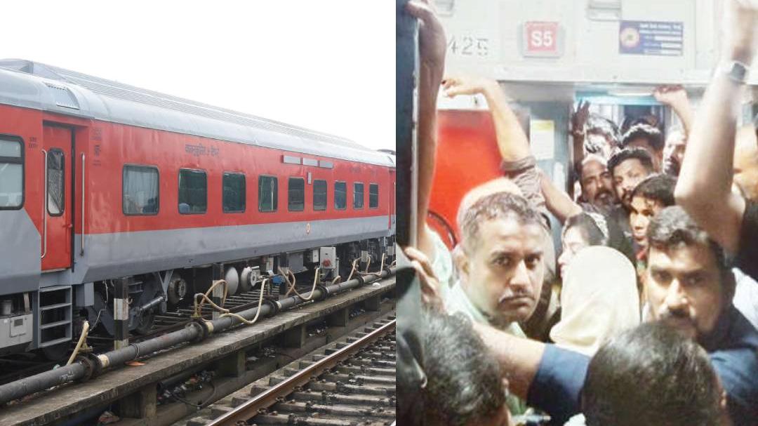 Overcrowding chaos on Netravati Express: General ticket holders occupy ...