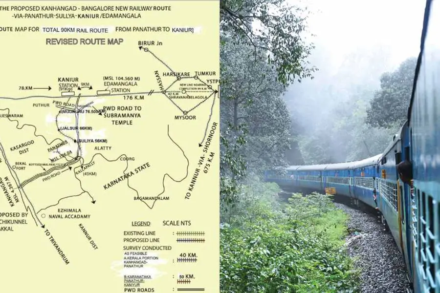 Efforts underway to revive Kaniyur-Kanhangad railway line project ...
