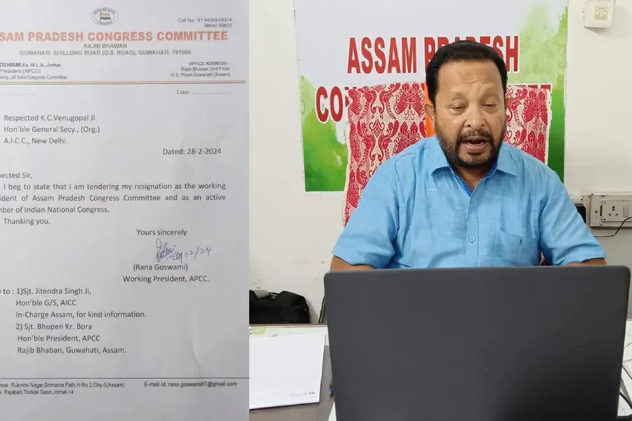 Assam: Congress leader Rana Goswami resigns, likely to join BJP