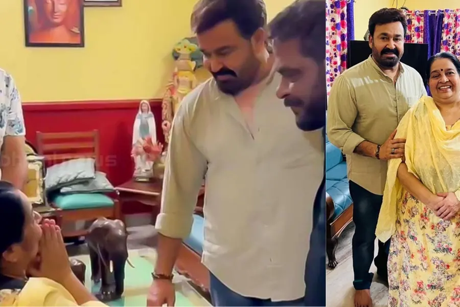 Mohanlal’s emotional visit to Uma Thomas – 'Prayers are with you'
