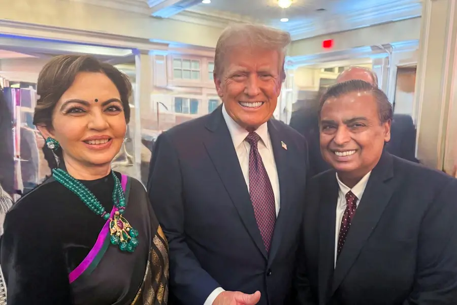 When Donald Trump met the Ambanis before swearing-in ceremony | WATCH