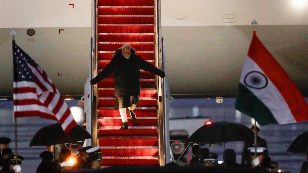 PM Modi arrives in Washington DC for key 2-day visit to meet Trump