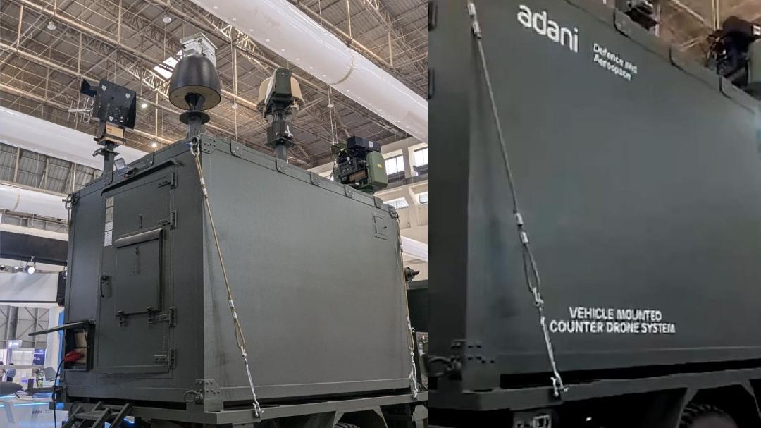 India's advanced 'Vehicle-Mounted Counter-Drone System' unveiled at ...