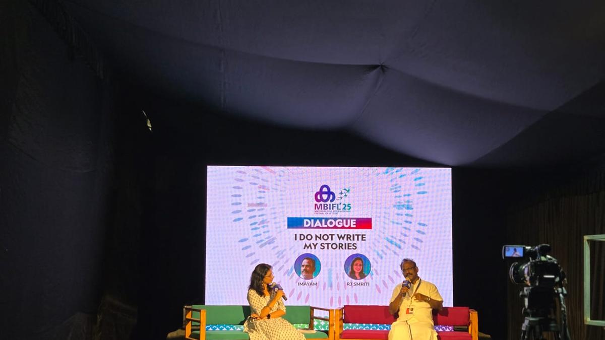 Stories are written not by me but by society: Tamil writer Imayam