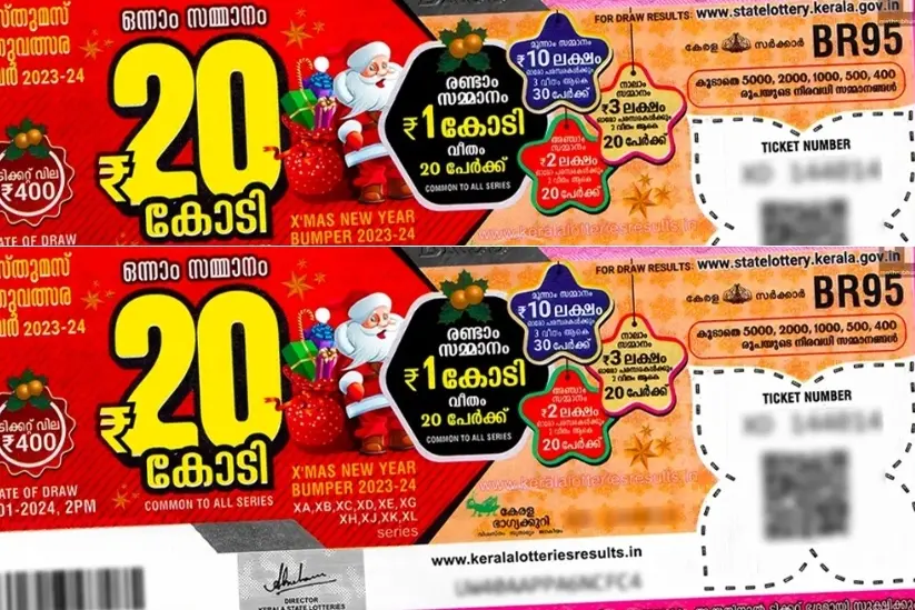Kerala Christmas-New Year Bumper Lottery 2025: First prize winning ...