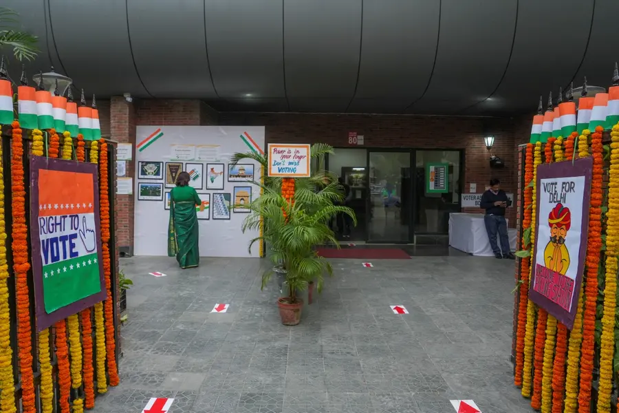 Delhi Polls: MCD sets up special Pink and PwD booths for inclusive ...