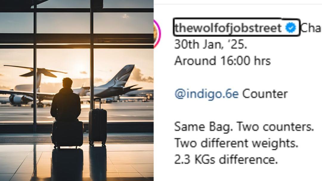 Two different weights for same bag at IndiGo check-in, passenger voices ...