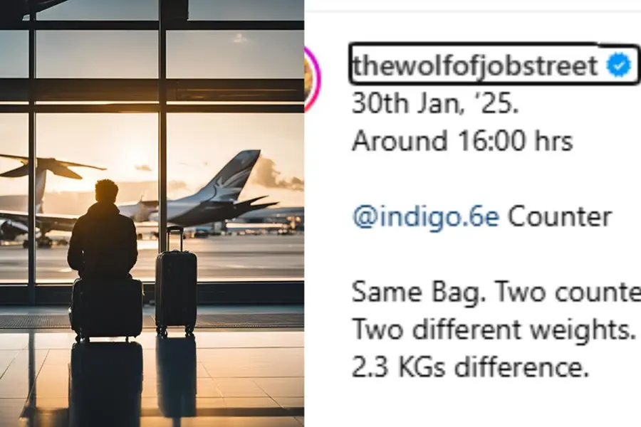 Two different weights for same bag at IndiGo check-in, passenger voices ...