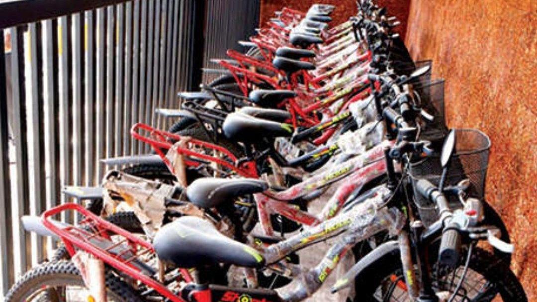 Schoolchildren outpace women in using Kozhikode's Rs 20/hr bicycle ...