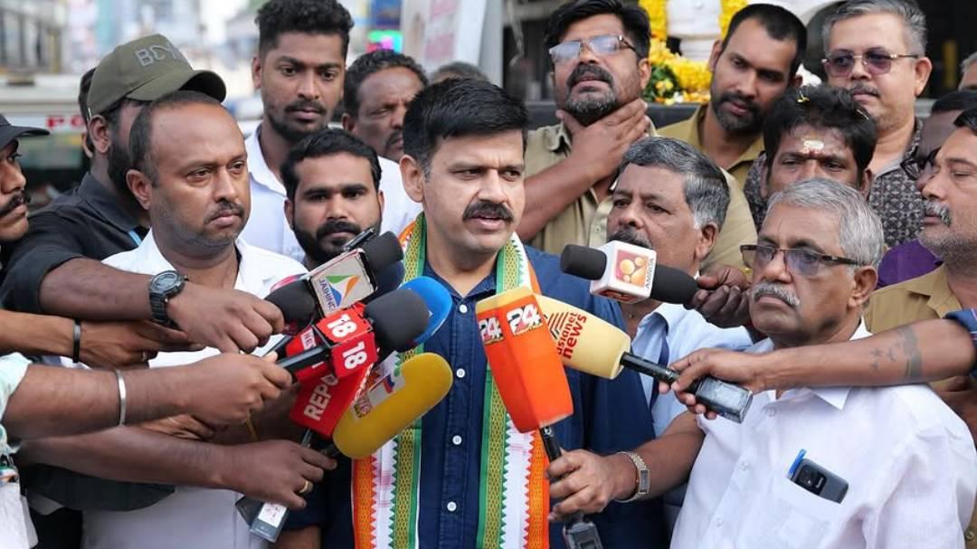 Why should Surendran be afraid of a flex board, asks Sandeep Varier