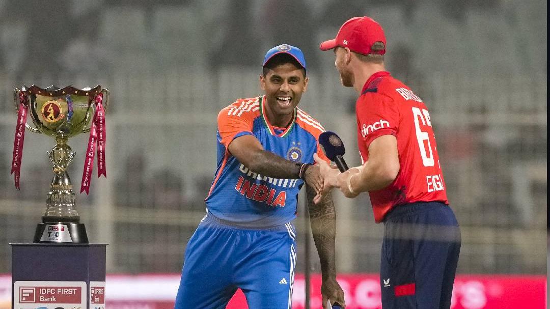 Indian bowlers shine in first T20 against England, dismiss visitors for ...