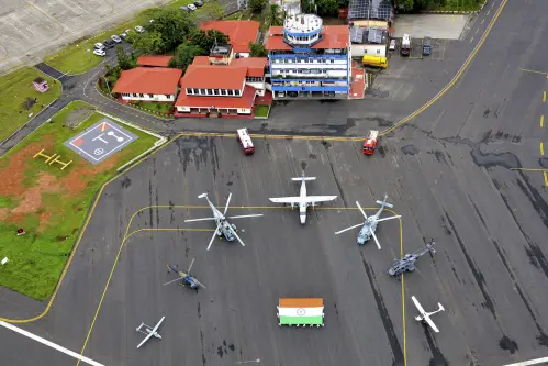 Passing out parade of 100th Naval Air Operations Course held at Kochi ...