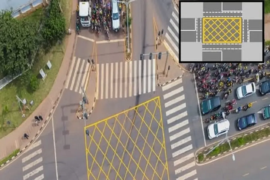 What vehicle users should know about yellow box road markings: Kerala ...