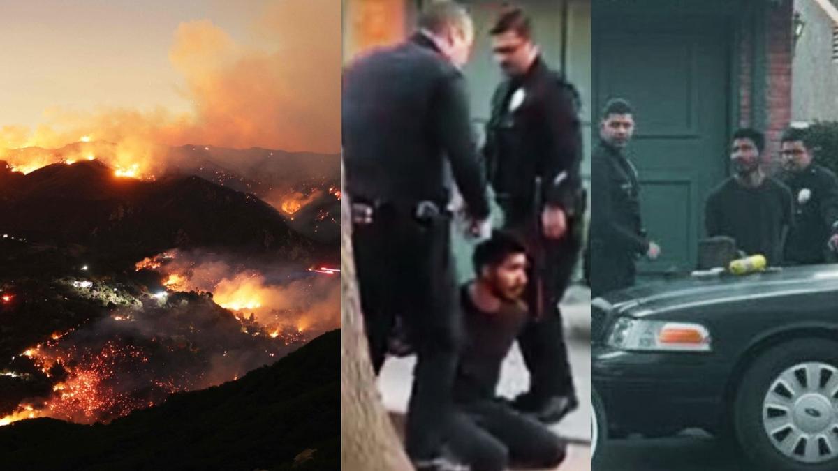 Arson suspect arrested in connection to rapidly spreading Kenneth Fire ...