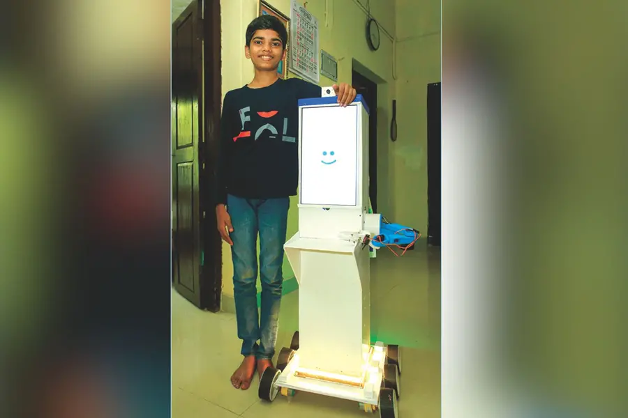 Class 8 student from Kerala designs ‘NARS,’ a nursing robot to combat ...