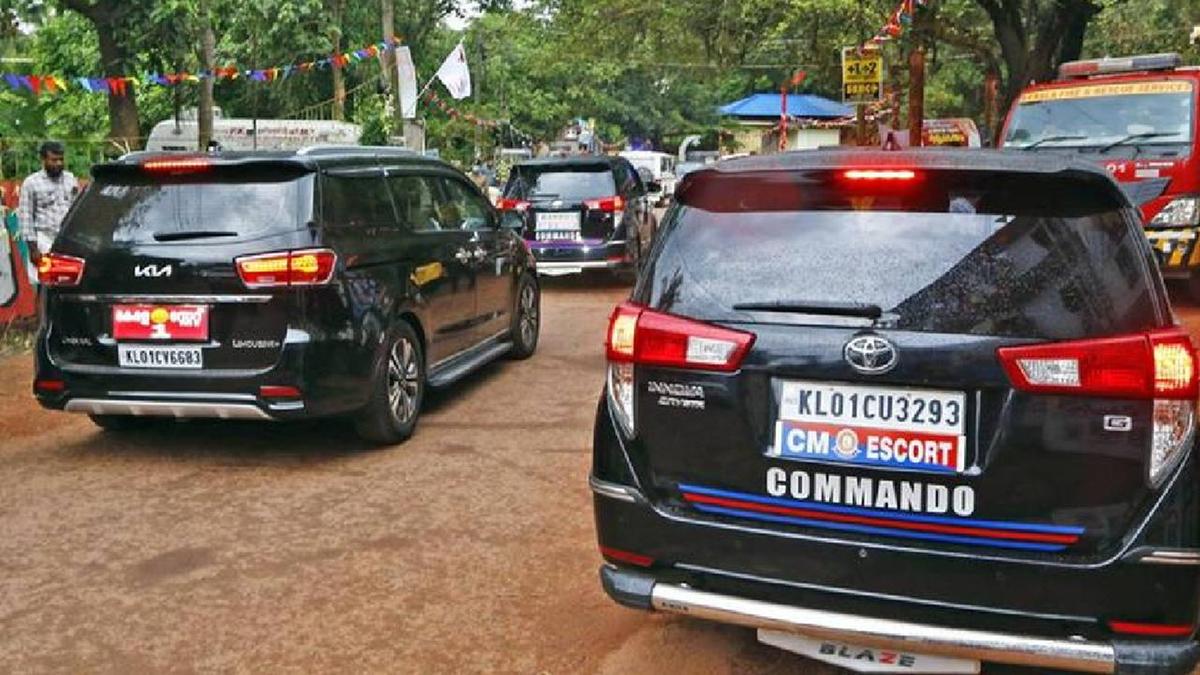 Kerala CM's convoy meets with another accident in Thiruvananthapuram