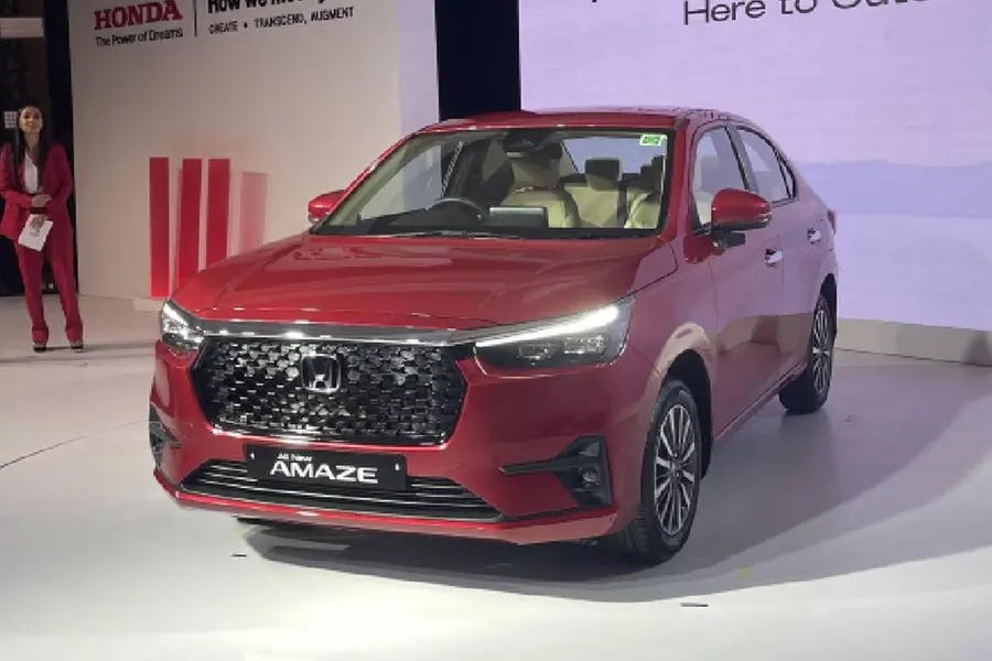 New Honda Amaze unveiled with advanced tech, ₹7.9 lakh starting price ...