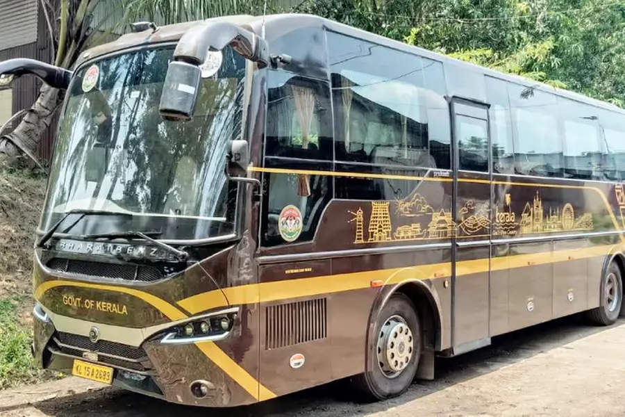 Literally a museum piece? Nava Kerala Bus gathering dust at KSRTC workshop