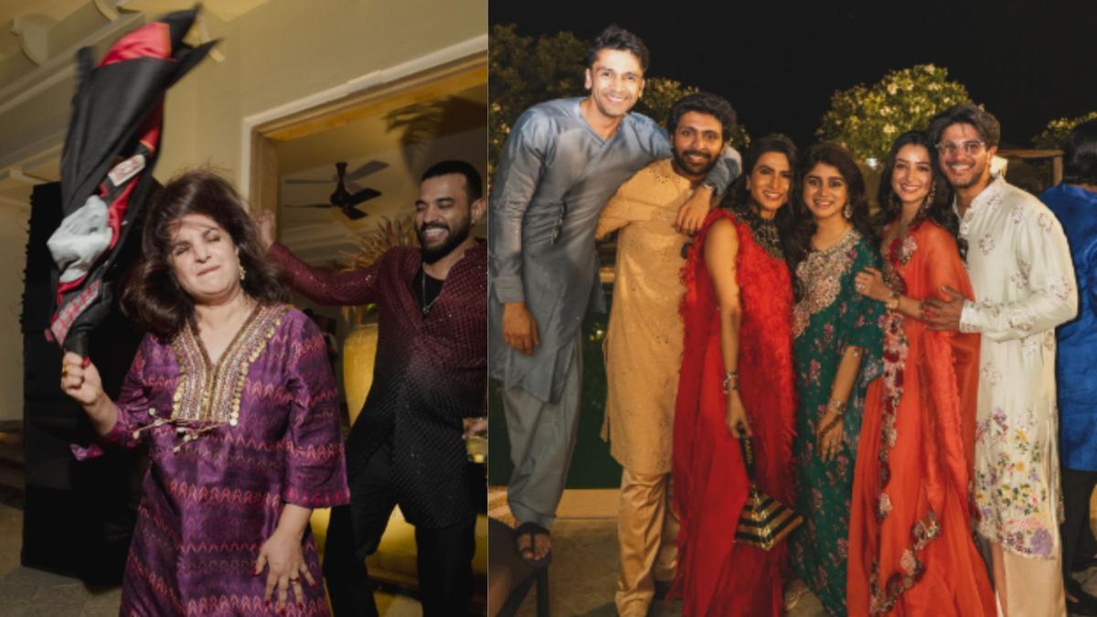 Farah Khan dances crazy, Dulquer Salmaan shines at Aditi-Siddharth’s ...