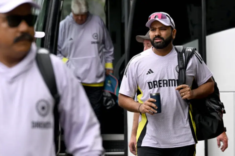 BGT Test 2: Team India led by skipper Rohit departs from Canberra for ...