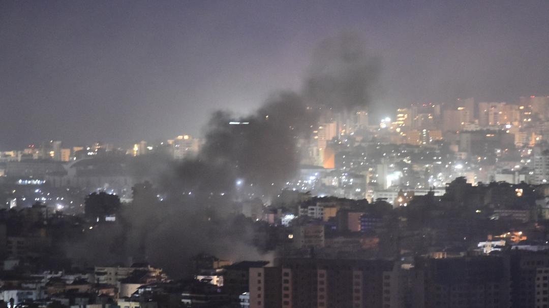 Israel strikes Beirut suburbs after evacuation warning