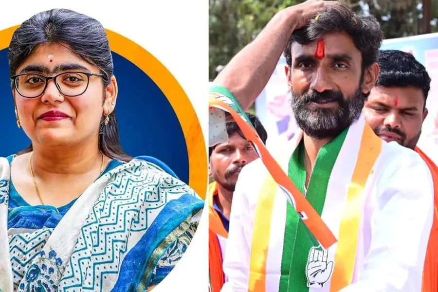 Maha Election: 27.54% turnout by 1 pm in Bhokar as two debutants battle ...