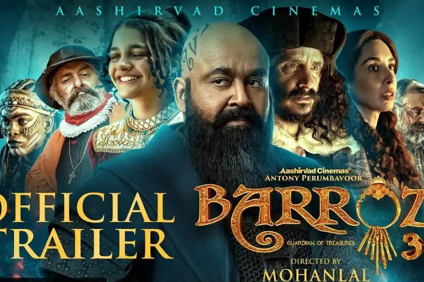 The five-year wait is finally over! Mohanlal unveils 'Barroz' trailer ...