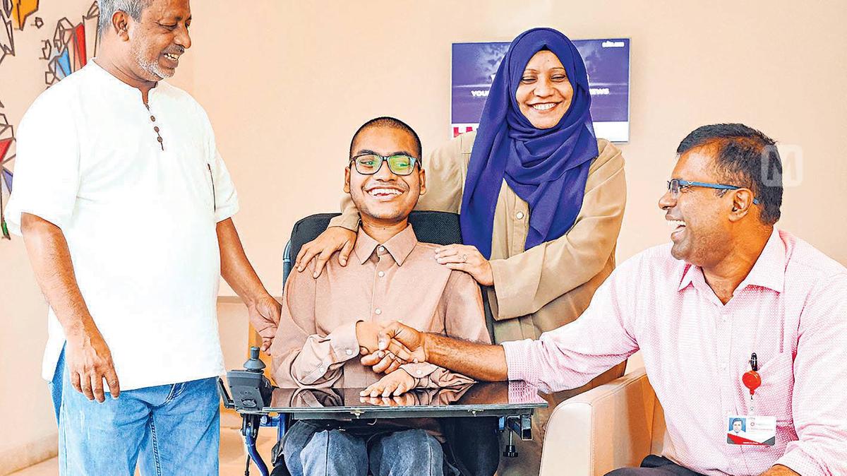38 screws, rods and determination: Raishan’s dream to sit upright comes ...