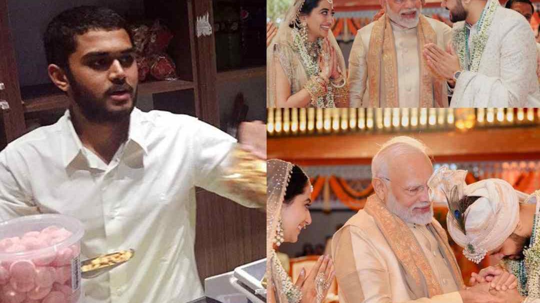 PM Modi attends wedding of Dravya Dholakia who once worked odd jobs in ...