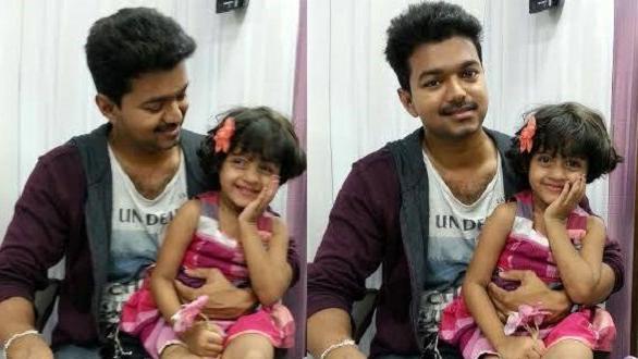 Vijay with Mukund Varadarajan's daughter: Photo goes viral after ‘Amaran’ release