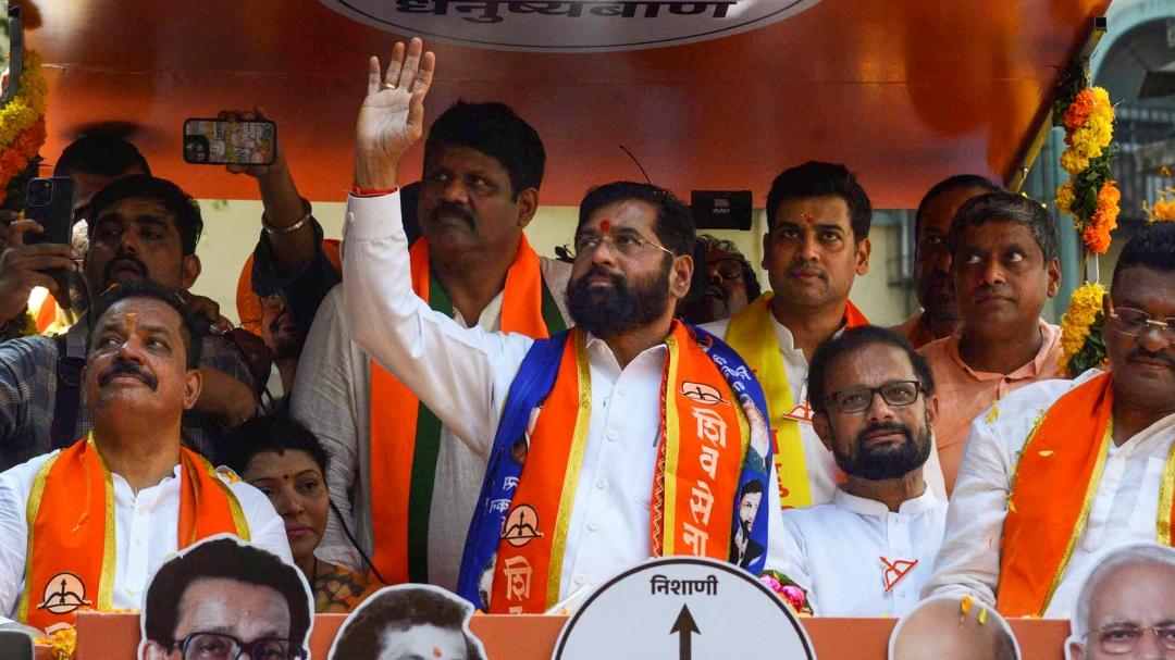 Maharashtra polls: Eknath Shinde files nomination in Thane, set to face ...