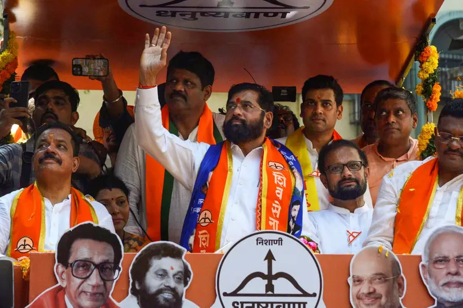 Maharashtra polls: Eknath Shinde files nomination in Thane, set to face ...