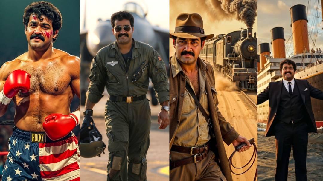 Mohanlal as Rocky, Jack and others: Viral AI video of Lalettan will ...
