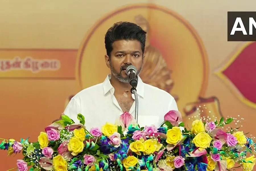 'I am a baby in politics but not fearful of it': Vijay at TVK's first ...