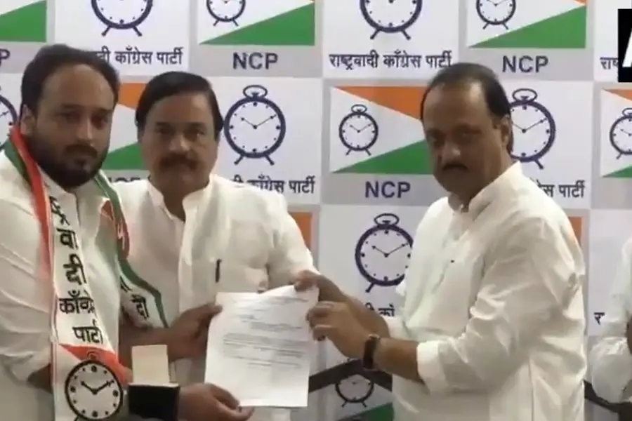 Baba Siddique's son joins NCP, to contest in Maharashtra elections