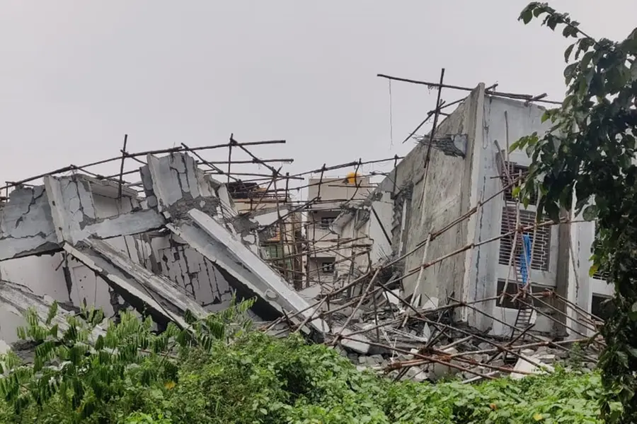 Bengaluru multi-storeyed building collapse: 1 dead, 5 missing ...