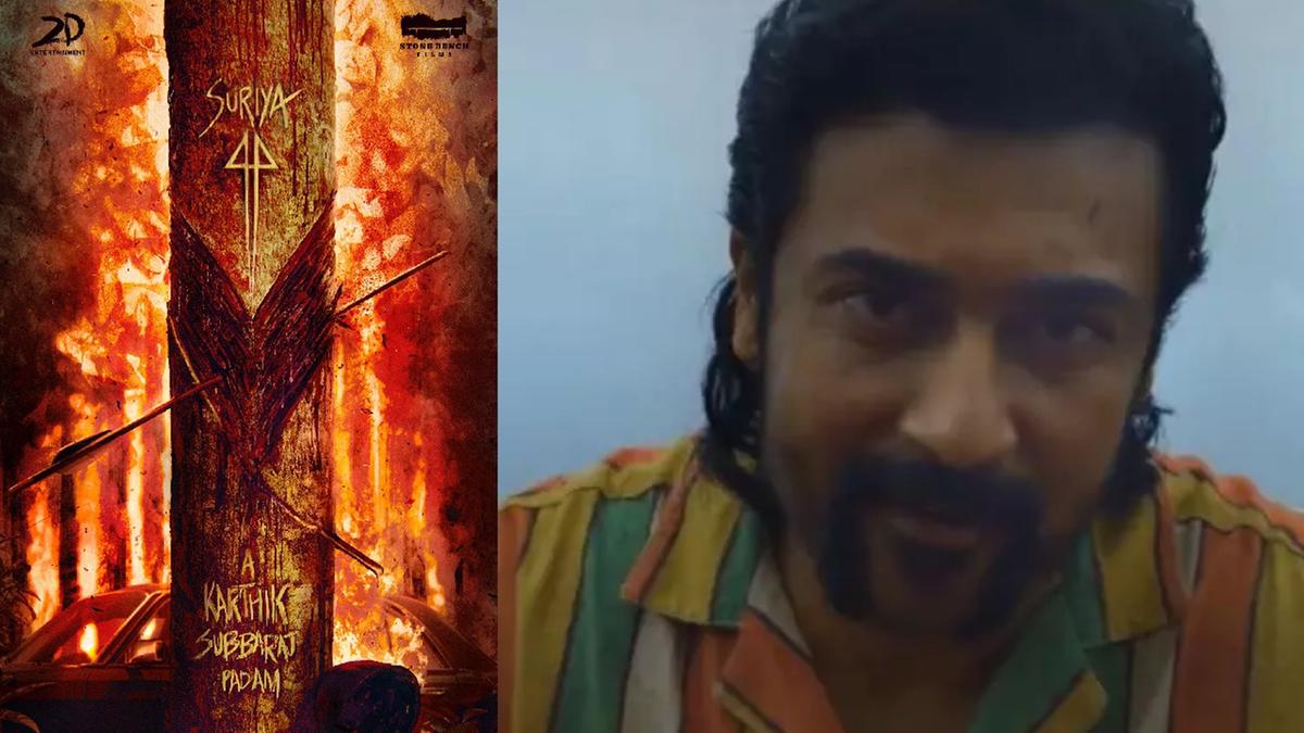 Suriya's retro look for Karthik Subbaraj's next stuns fans | Video