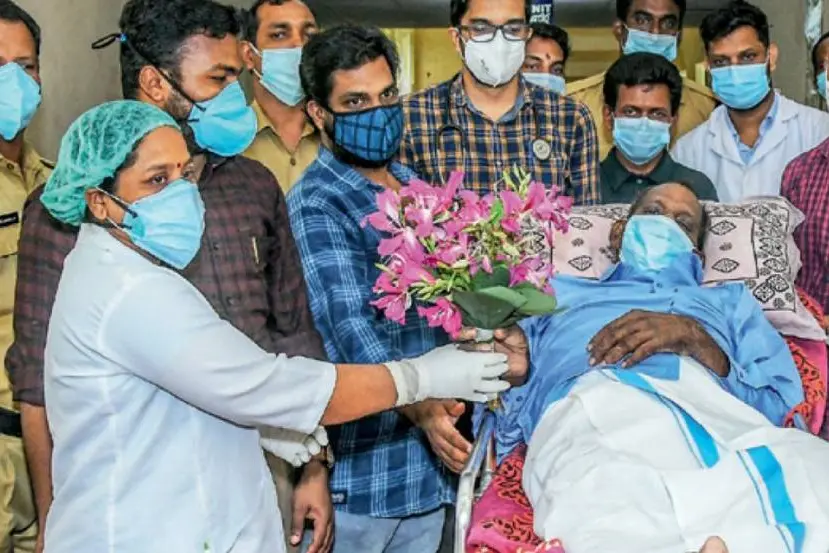 43 days on ventilator, Titus defeats Covid