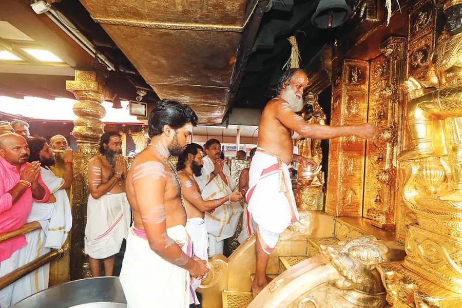 Sabarimala Temple opens for Onam festival; Uthradam day sadya today ...