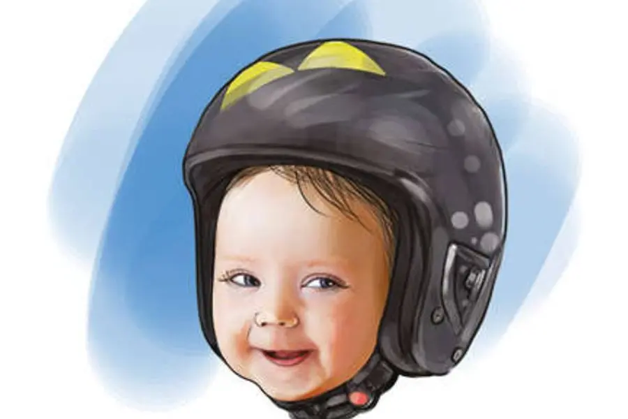 Why helmet and safety harness are mandatory for children riding pillion